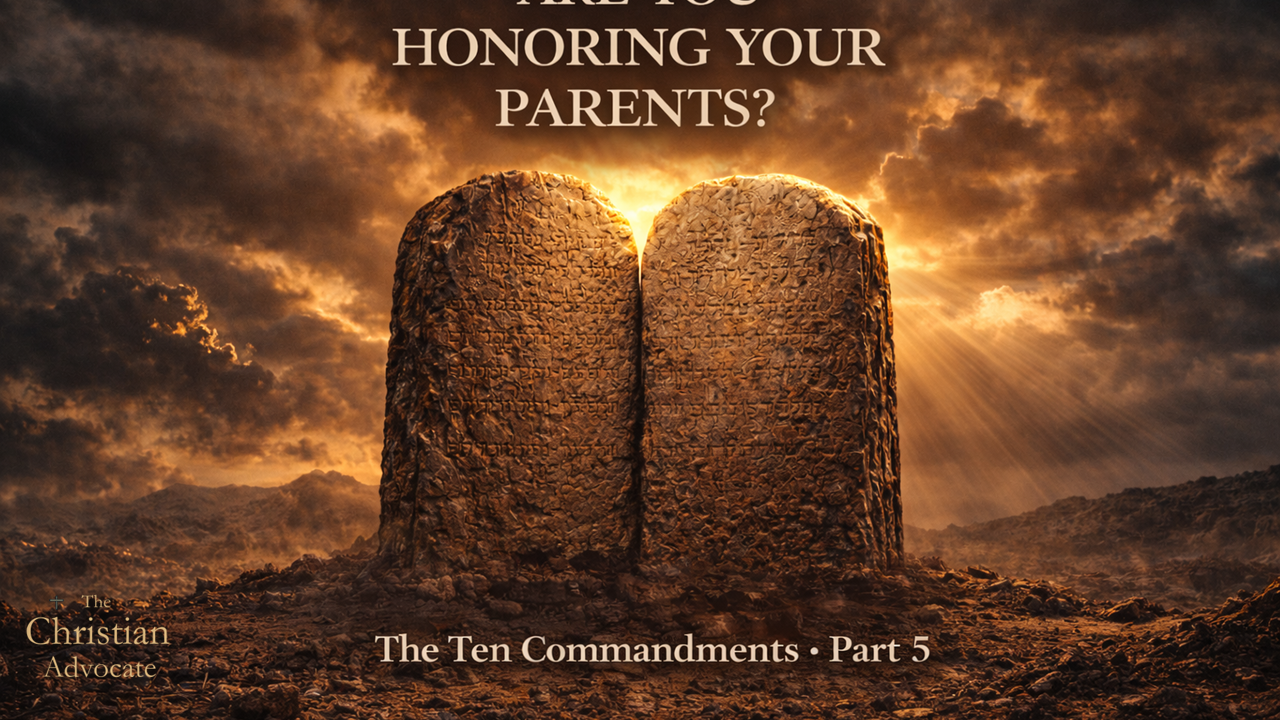 The Fifth Commandment: Honor Your Father and Mother.